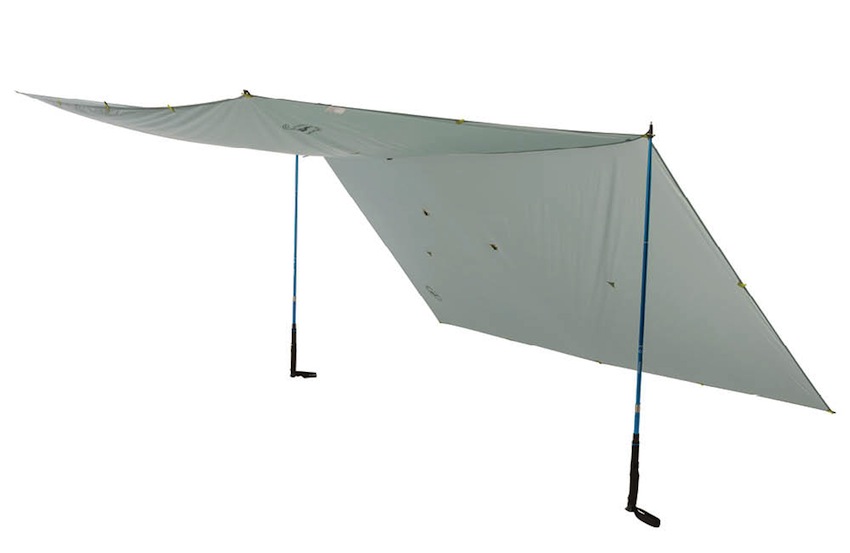 浮き住居。〜タープ編 雨露を凌ぎ、通気寝心地は抜群のハンモック泊術 アウトドアとキャンプの専門店:マウンテンプロダクツ