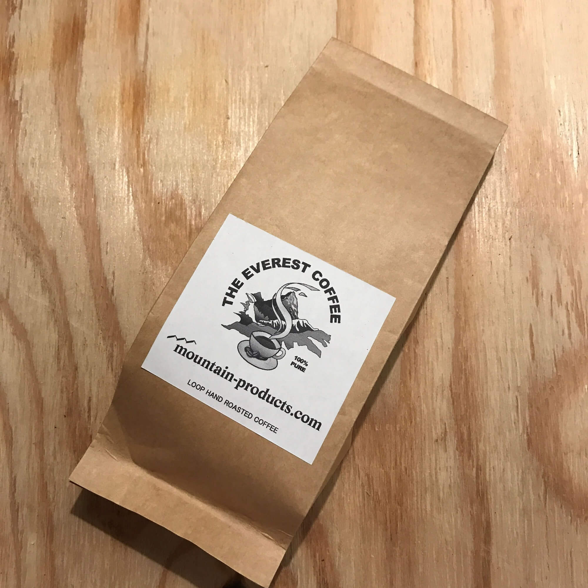 THE EVEREST COFFEE Roasted beans 200g package 豆 アウトドアとキャンプの専門店:マウンテンプロダクツ